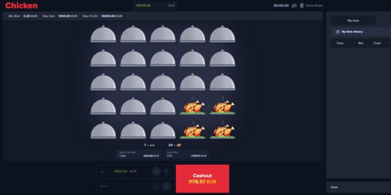 Jeu du poulet (Chicken Mystake) - 10€ Offert [Sans Dépôt] + 300 tours gratuit